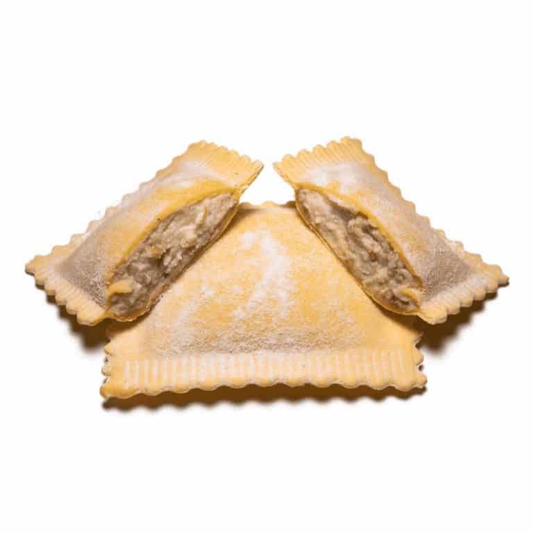 Raviolón de Queso de Cabra y Cebolla Caramelizada (Bolsa 1 Kg) - Goûtness